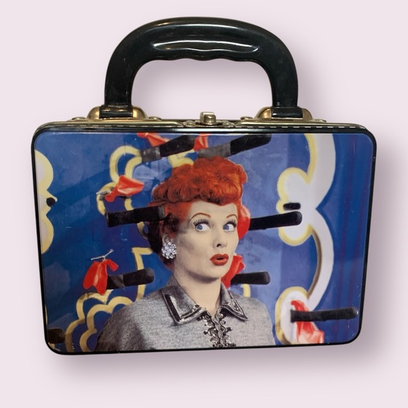 I Love Lucy | Bags | Vintage I Love Lucy Metal Lunch Box Lucille Ball ...